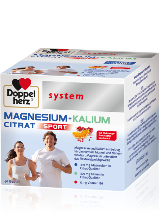 Doppelherz System MAGNESIUM KALIUM CITRAT Doppelherz